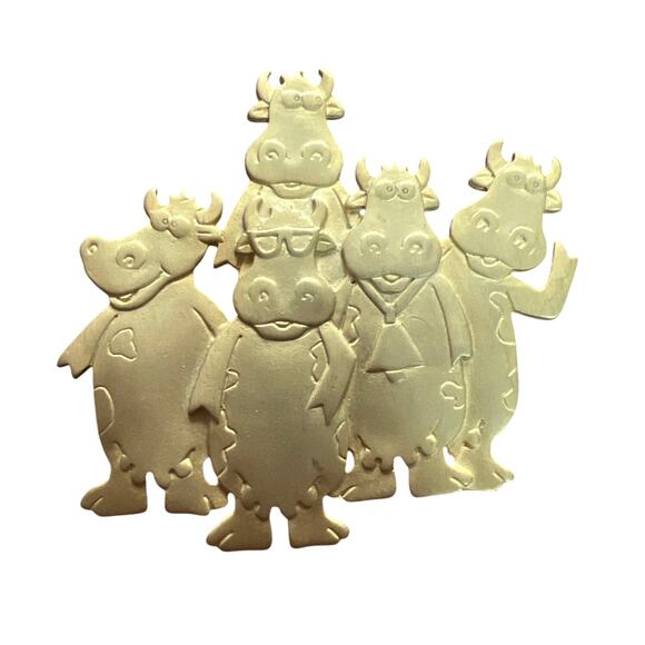 Jonette Jewelry | Jewelry | Vintage 8s Jj Jonette Signed Goldtone Goofy ...